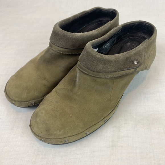 Merrell | Shoes | Merrell Womens 9 Shoes Flats Leather Tan Brown | Poshmark